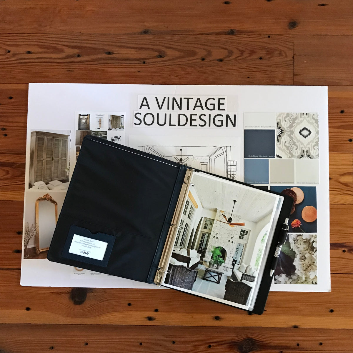New to A Vintage Soul Design: Custom Vision Boards!
